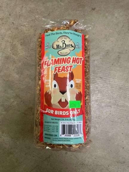 Mr. Bird Flaming Hot Feast Seed Cylinder for Birds - Metzger Property ...