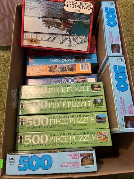 500-Piece Jigsaw Puzzles by Multiple Makers - Metzger Property Services ...