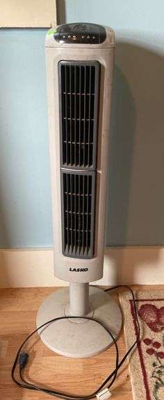 Lasko Oscillating Tower Fan with Timer, Type TF3, model T38300 (38”H ...