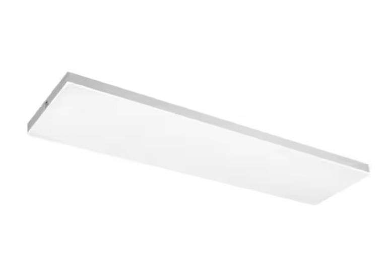 LED Rectangular Flat Panel Ceiling Light by Commercial Electric 1FT X ...