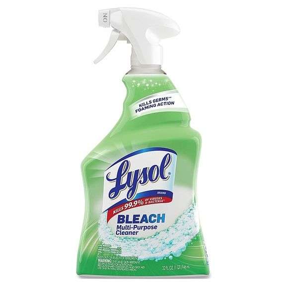 LYSOL - All Purpose Cleaner, 32 oz. Trigger Spray Bottle, Slight ...