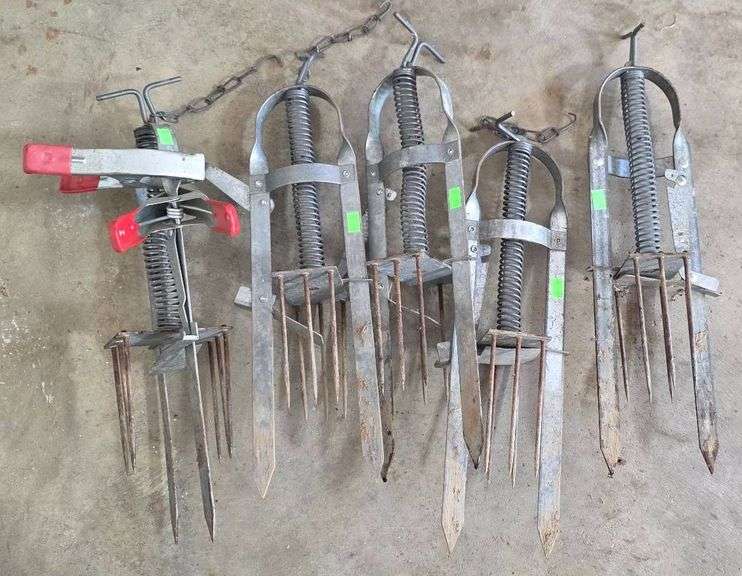5 Metal Mole Traps with Spring Mechanism, 17″ H - Metzger Property ...