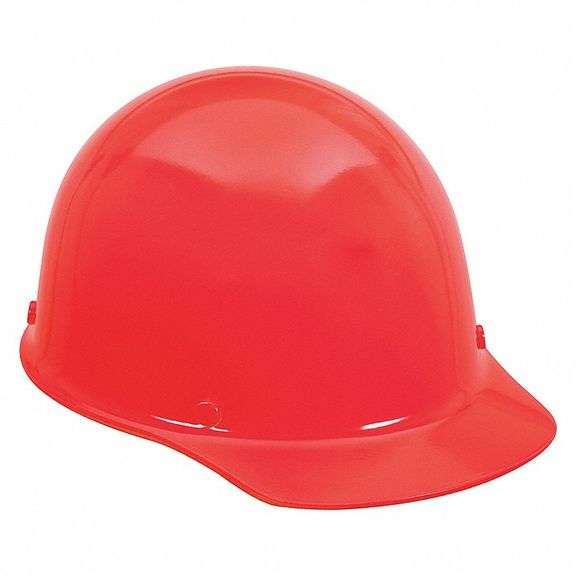MSA - MSA Hard Hat: Red, No Graphics, Pinlock, Phenolic, MSA, Basic ...