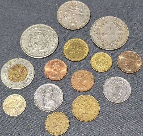 International Coins from Various Countries and Denominations Inc ...