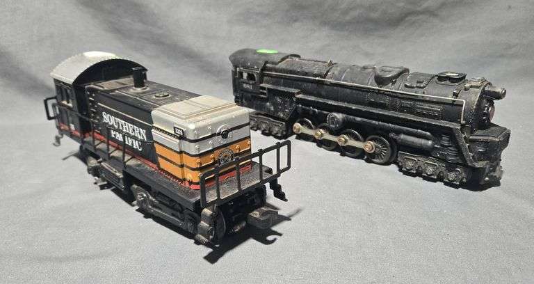 K-Line 2326 Southern Pacific Diesel Locomotive & Lionel 681 Turbine ...