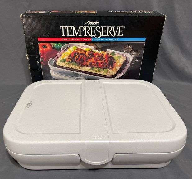 Aladdin TempReserve Insulated Server with Glass Dish, 9×13″ - Metzger ...