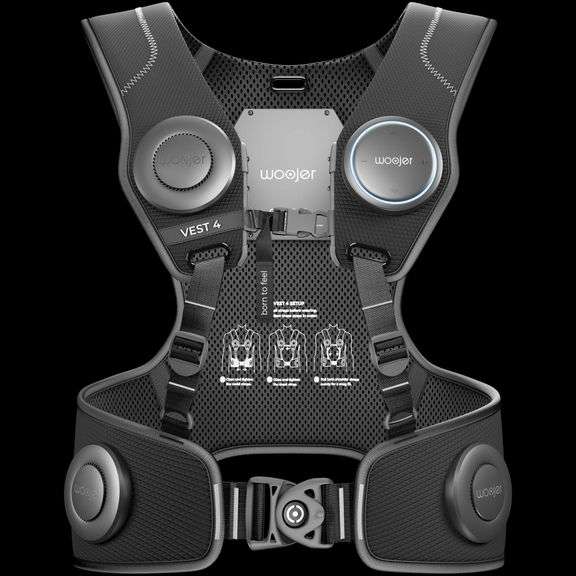 Woojer Vest 4 Haptic VR Vest with HD Sensory Feedback - Metzger ...