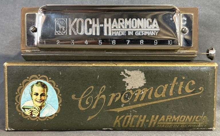 Koch Chromatic Harmonica Made in Germany with Original Box 5” - Metzger ...