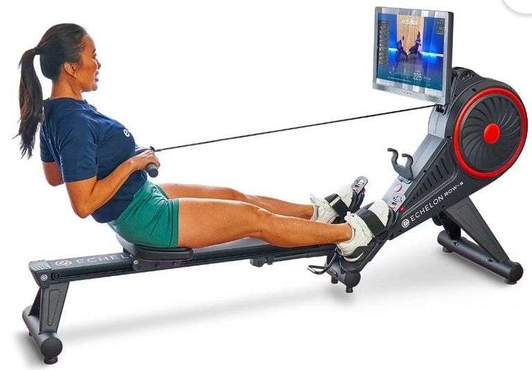 Echelon Row-S Indoor Rowing Machine with Rotating HD Touchscreen ...
