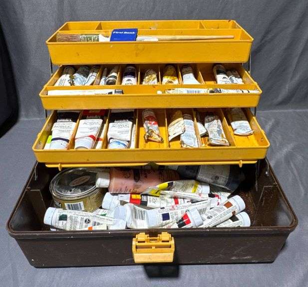 Mark V Old Pal/Woodstream Artist Supply Box 9.5”x16”x8” - Metzger ...