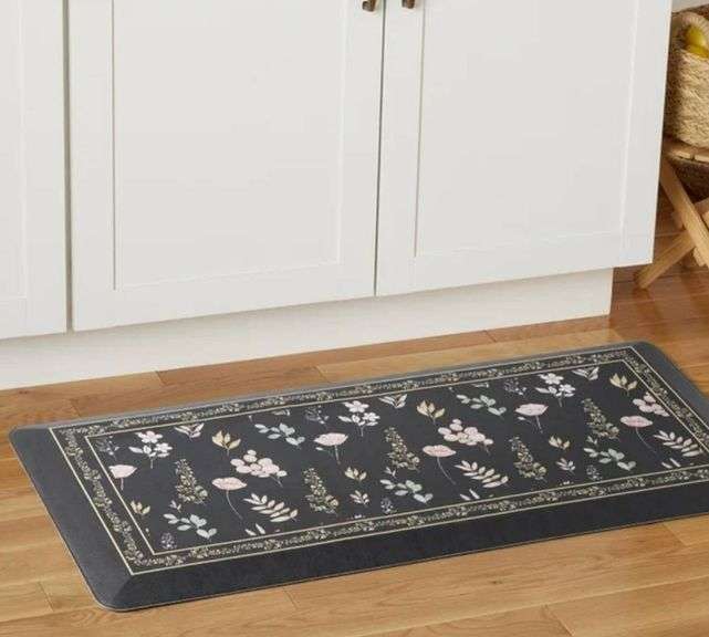 Comfort Gel Kitchen Mat with Botanical Design, 20″ x 42″ - Metzger ...