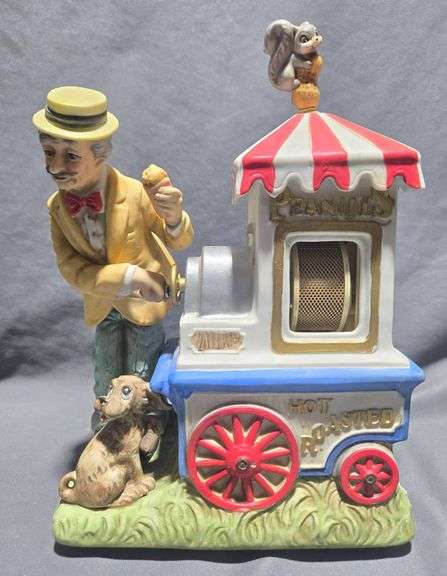 Melody in Motion Porcelain Musical Figurine Featuring Organ Grinder, 12 ...
