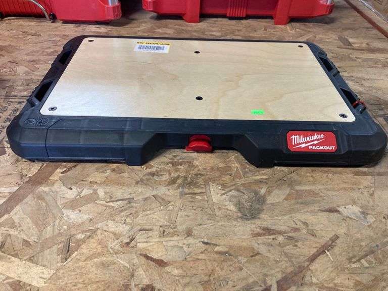 Milwaukee PACKOUT Modular Storage Plate with Impact-Resistant Base-24 ...