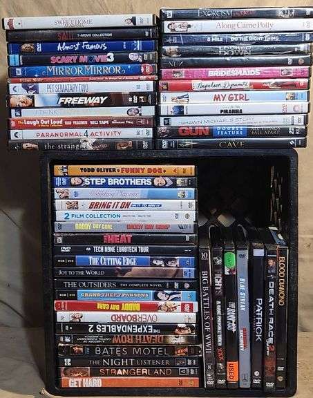DVDs Featuring Comedy, Action, and Drama Titles - Metzger Property ...