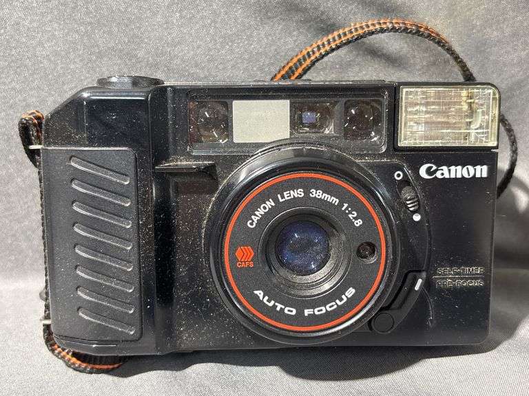 Canon Sure Shot 38mm Auto Focus Camera with Case - Metzger Property ...