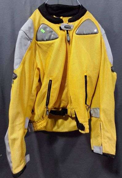 Cortech by Tour Master Yellow Mesh Motorcycle Jacket Size: XL - Metzger ...