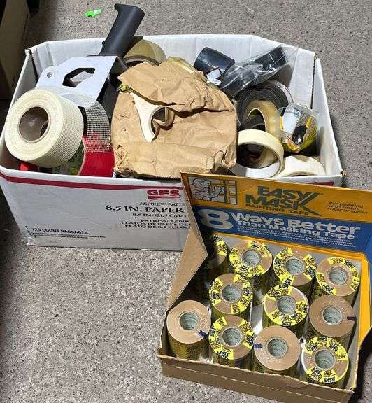 Tape Dispensers, Masking Tape Rolls, and Magazines - Metzger Property ...