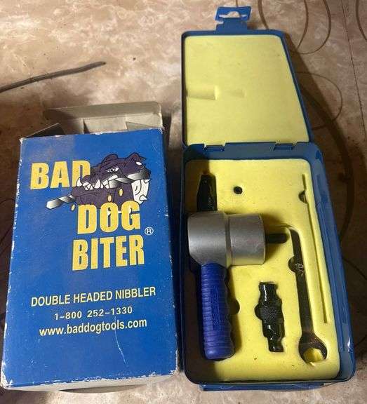 Bad Dog Biter Double-Headed Nibbler Tool Kit, Untested - Metzger ...