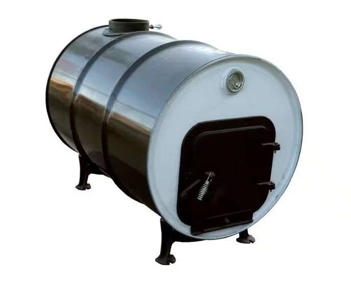 Cleveland Iron Works Camp Stove Starter Kit with Drum and Accessories ...