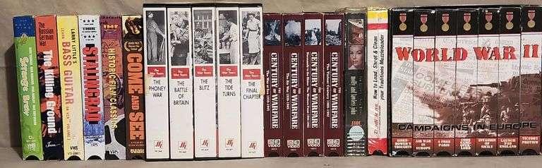 Historical and WWII VHS Collections - Metzger Property Services, LLC