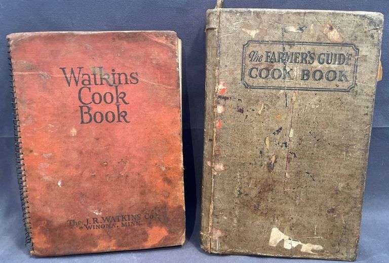 2 Cook Books: Watkins Cook Book and The Farmer’s Guide Cook Book by The ...