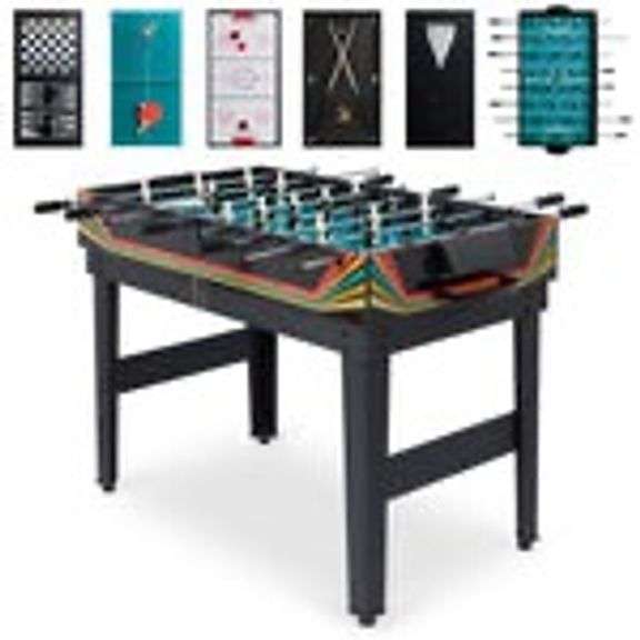 Best Choice Products 10-in-1 Combo Game Table Set w/ Pool, Foosball ...