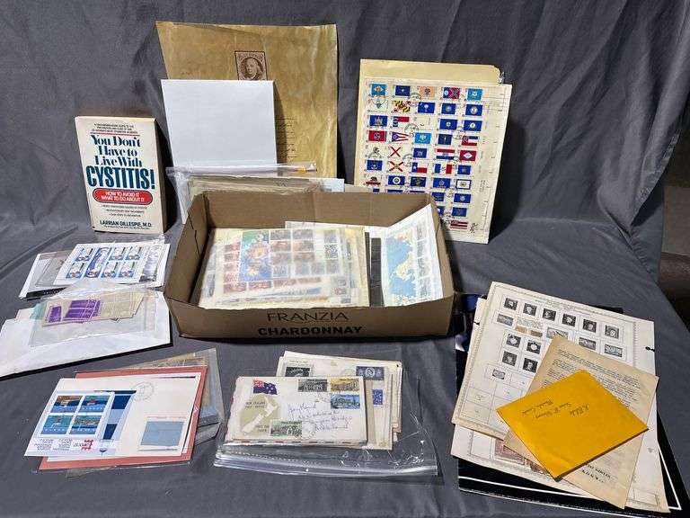 Postage Stamps, First Day Covers, and Philatelic Materials - Metzger ...
