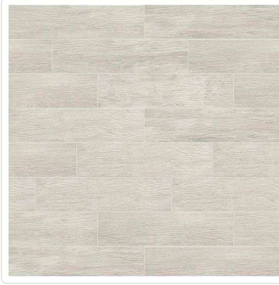 272 sq. Ft TrafficMaster Capel Bianco 6 in. x 24 in. Matte Ceramic Wood ...