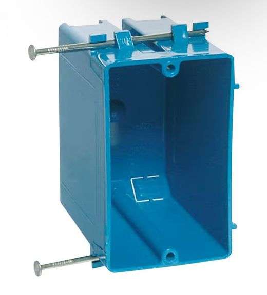 6 – Carlon Electrical PVC 1-Gang 20 cu. in. New Work Electrical Outlet ...