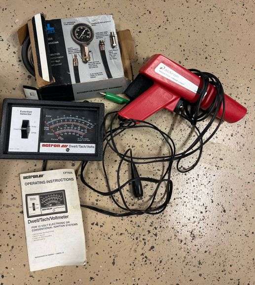 Kal Equip Compression Tester and Actron Automotive Inductive Timing ...