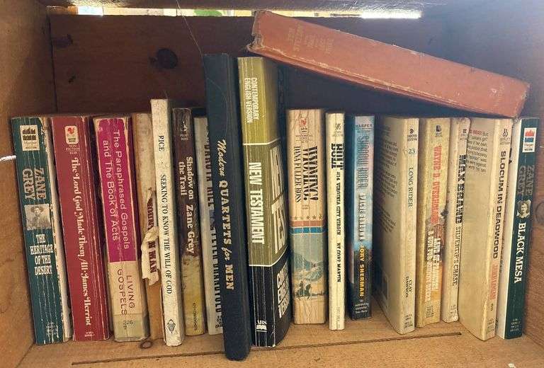 Books by Various Authors Inc. Rice, Zane Grey and Clay Dawson - Metzger ...
