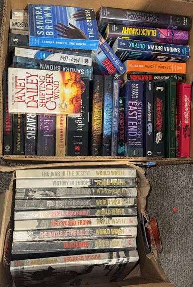 Hardcover and Paperback Books Inc. Fiction and History, ‘The Crush ...