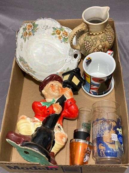 Hand-Painted Figurine, Decorated Dish, Pitcher, Fine China Mug, Shot ...