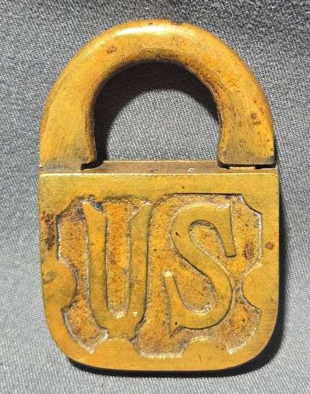 US Brass Padlock, 2in Ht - Metzger Property Services, LLC