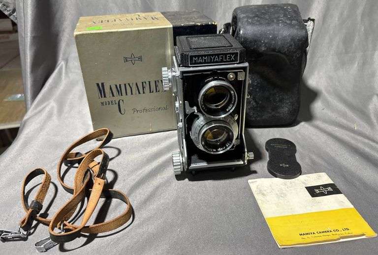 Mamiya Mamiyaflex Model C Professional Twin-Lens Reflex Camera with ...