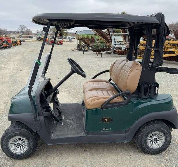 2021 Tempo Club Car Golf Cart, 48 Volts, Just In Off of Lease, Green w ...