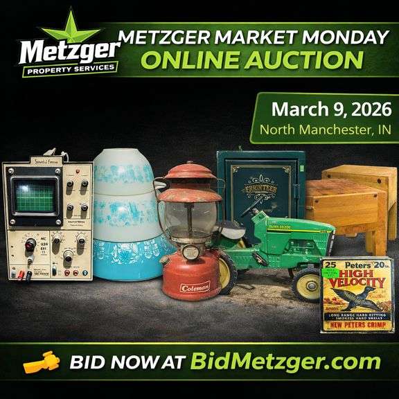 Upcoming Auctions - Metzger Property Services, LLC