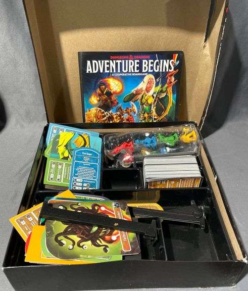 Dungeons & Dragons: Adventure Begins Cooperative Board Game by Hasbro ...