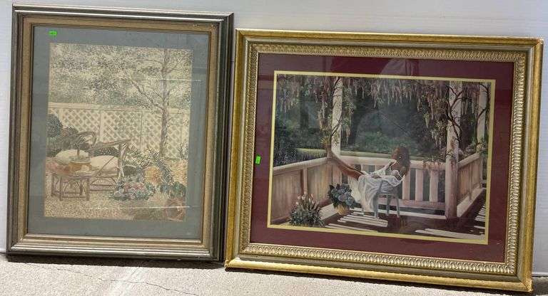 ‘Afternoon Dreams’ by Consuelo Gamboa Style Print in Ornate Gold Toned ...