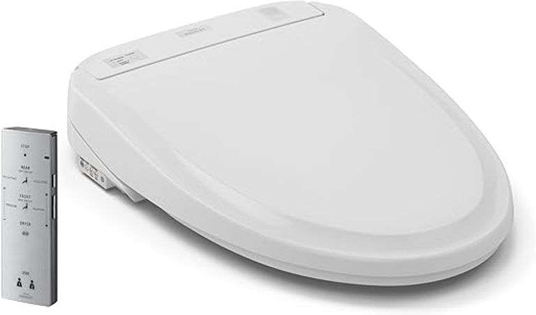 TOTO - S350e Electronic Bidet Toilet Seat with Auto Open and Close and ...