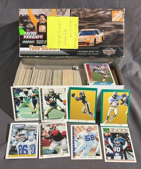 ’80s and ’90s Football Cards Featuring Notable Players and Rookies Inc ...