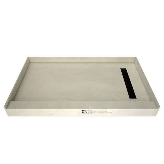 TILE REDI - Redi Trench 32 in. x 60 in. Single Threshold Shower Base ...