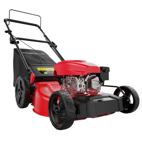 POWERSMART - 21 144cc Gas Push Lawn Mower , with 6-Position Height ...