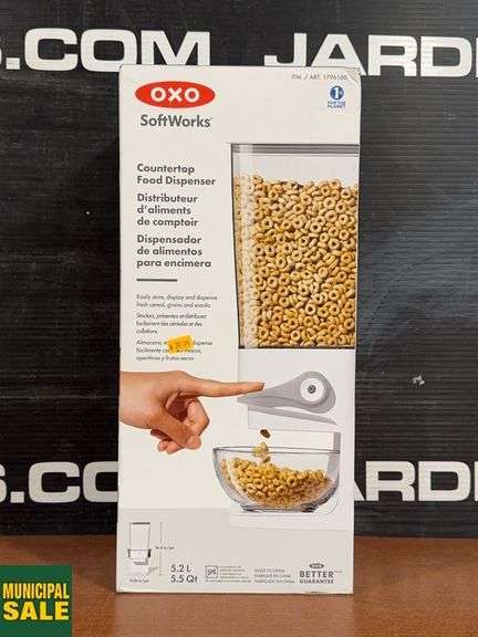 Countertop Food Dispenser - Jardine Auctioneers Inc.