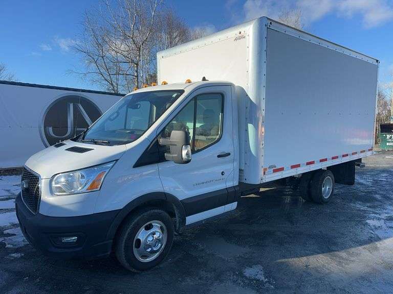 2021 Ford Transit 350HD Box Truck (14’ box) - Michener Allen ...