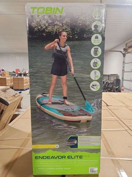 Tobin Sports Inflatable Stand-Up Paddle Board - Jardine Auctioneers Inc.