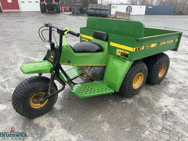 John Deere AMT 600 Five Wheeled Utility Vehicle- SOLD ON BILL OF SALE ...