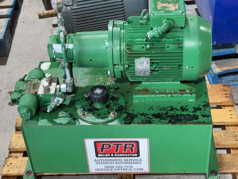 1 PTR Baler & Compactor Hydraulic Power Pack Unit - Jardine Auctioneers ...