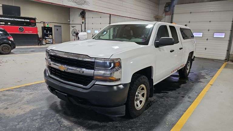 2017 Chevrolet Silverado 1500 4x4 Work Truck 4dr Double Cab 6.5 ft. SB - Jardine Auctioneers Inc.
