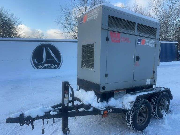 Wajax Power Systems MTU Onsite Energy 30KW Portable Generator - Jardine ...
